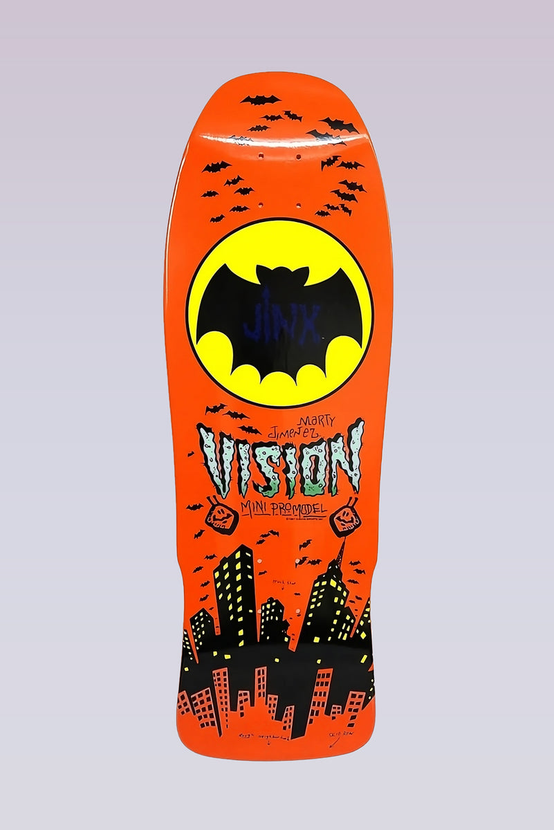 Jinx - Mini Modern Concave Skateboard Deck - 10"X30.25" - Orange ...